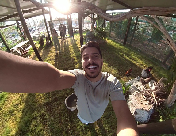 Tiger Attack | VUZ 360° Teleporter App