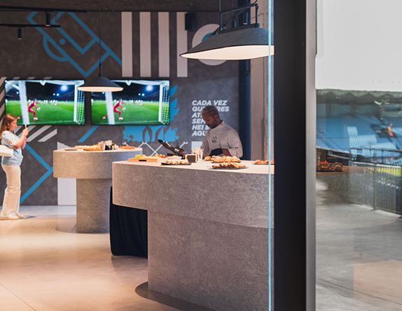 Abanca Balaidos new Vip Zone | VUZ 360° Teleporter App