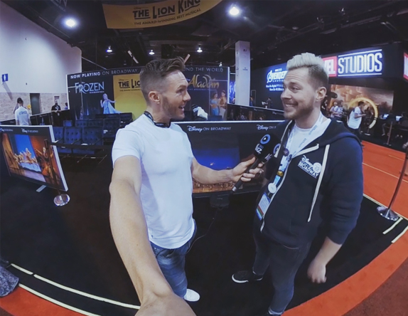 Lion King, Frozen & Aladdin | VUZ 360° Teleporter App