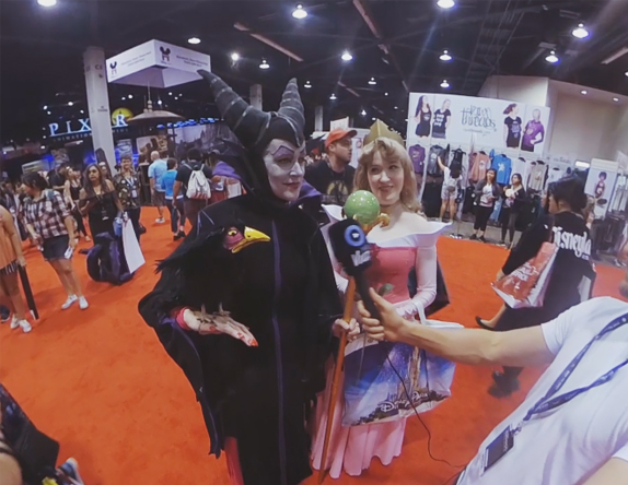 Maleficent | VUZ 360° Teleporter App