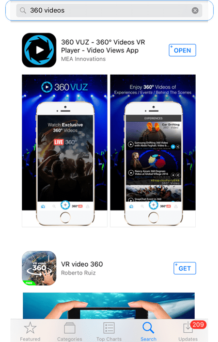 #1 VR Immersive Video Mobile App | VUZ 360° Teleporter App
